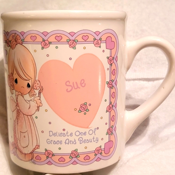 Precious Moments | Dining | 994 Vintage Precious Moments Mug Sue The ...